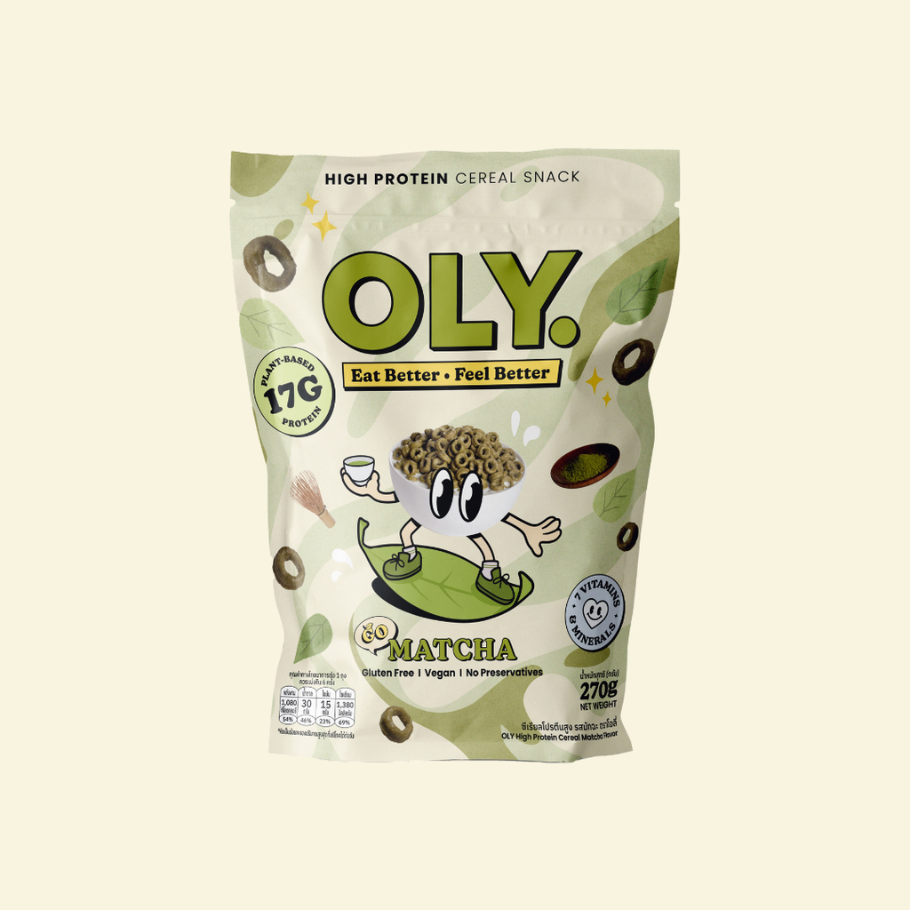 OLY. Cereal Snack Plant-Based Protein โอลี่ ซีเรียลแพลนต์ เบสโปรตีนสูง 17ก. (270 g) | Organic ...