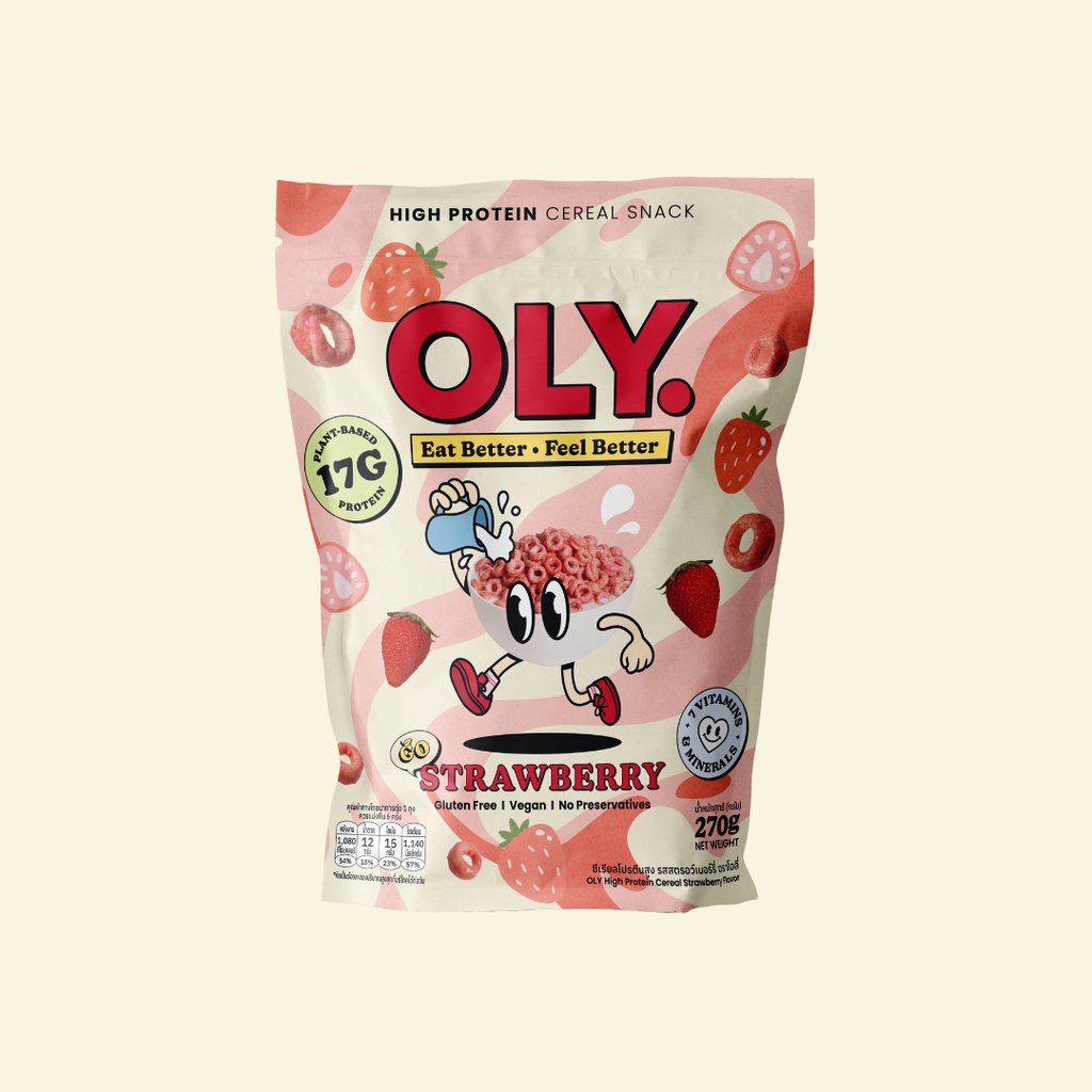 OLY. Cereal Snack Plant-Based Protein โอลี่ ซีเรียลแพลนต์ เบสโปรตีนสูง 17ก. (270 g) | Organic ...