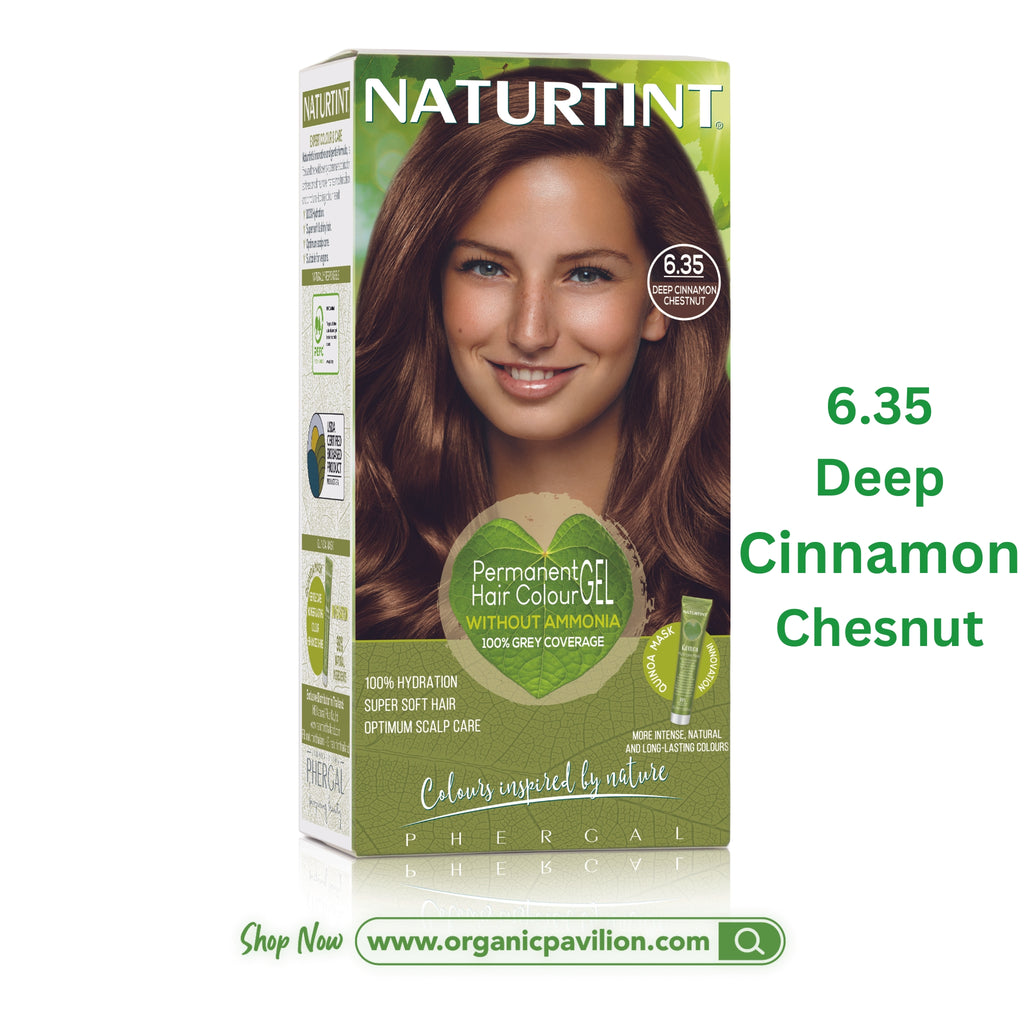 Naturtint ผลิตภัณฑ์เปลี่ยนสีผม - 6.35 (Deep Cinnamon Chestnut / สี ...