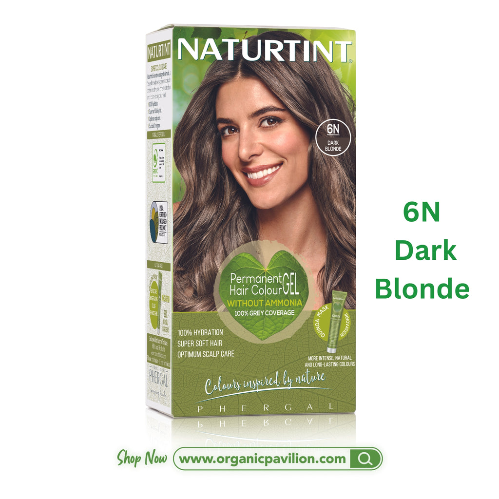 Naturtint ผลิตภัณฑ์เปลี่ยนสีผม - 6N (Dark Blonde / สีน้ำตาลสว่าง ...
