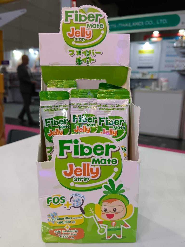 FiberMate ไฟเบอร์เมท เจลลี่ ไฟเบอร์ Jelly Strip (10 Sachets x 15 g ...