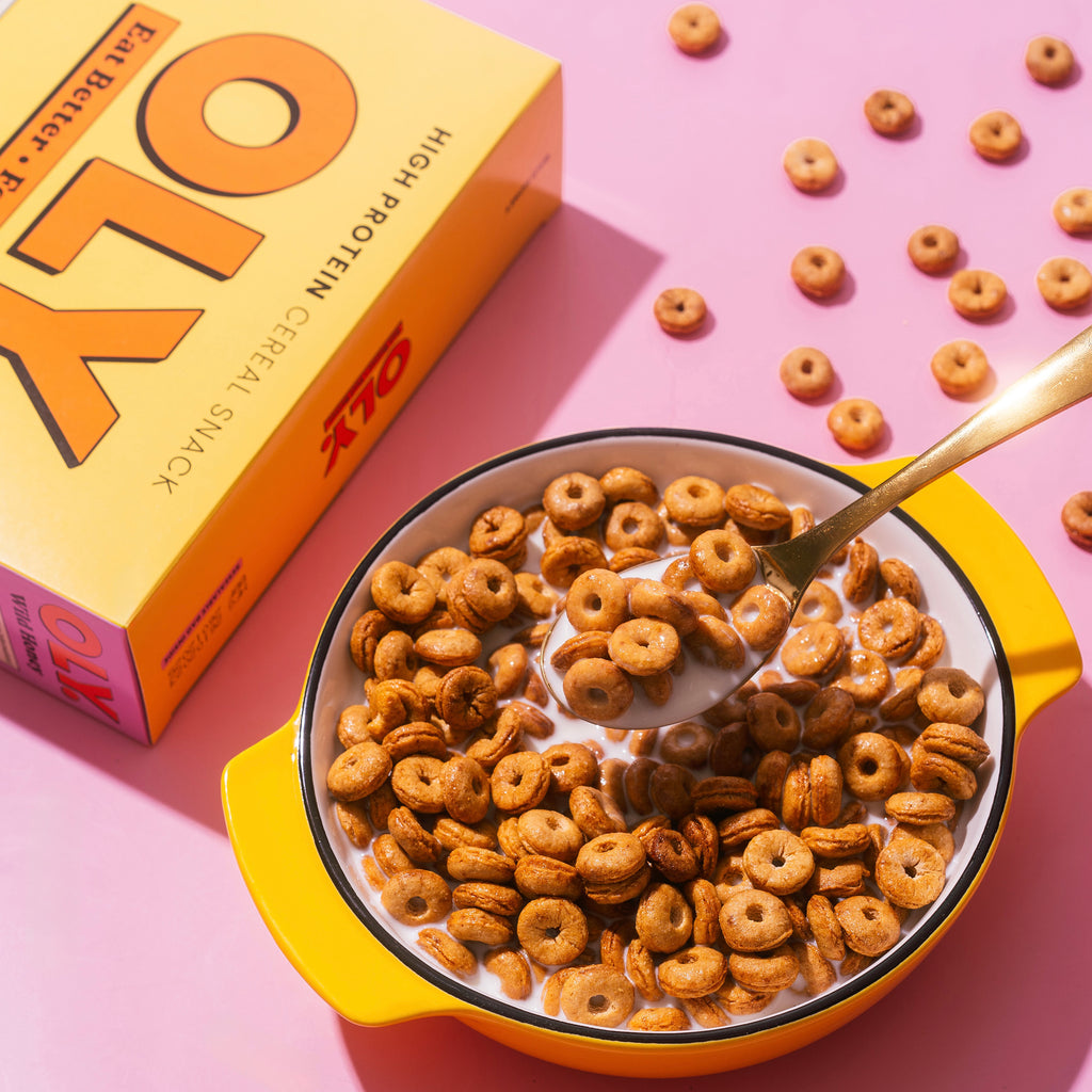 OLY. High Protein Cereal Snack - Wild Honey Flavor (35 g / 210 g) โอลี่ ...