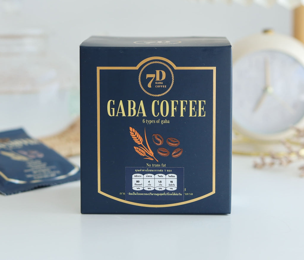 7D Gaba Coffee Coffee with Rice Germ and Ginkgo Leaves (7 Sachets / 30 ...