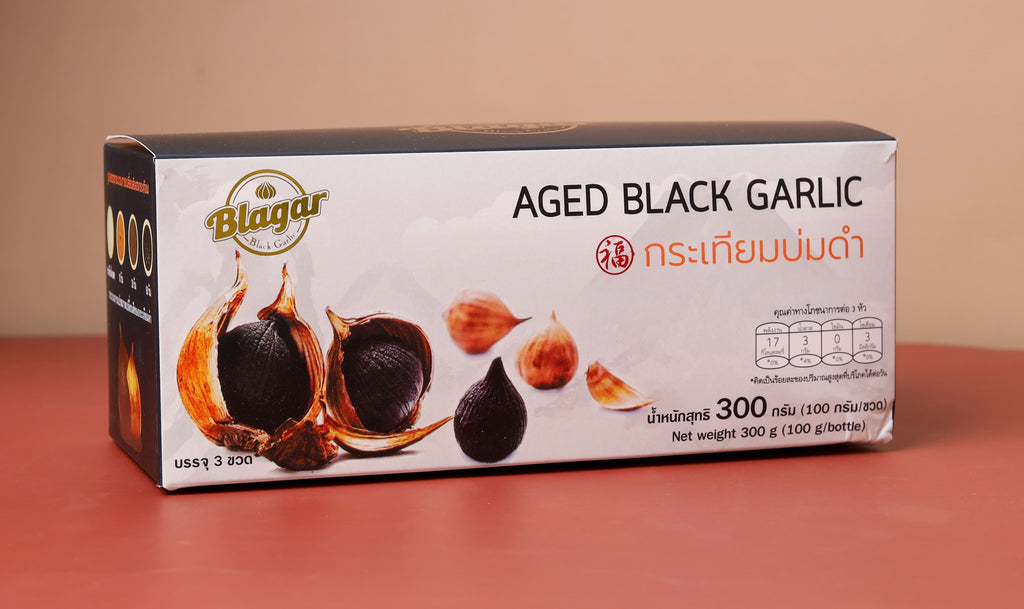 BLAGAR Aged Black Garlic - 3 Bottles Peeled Ready to Eat (100g x 3Pcs ...