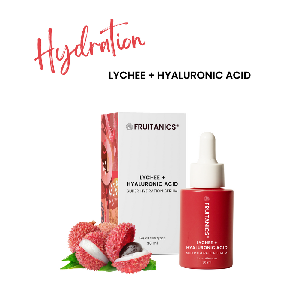 Fruitanics Lychee Plus Hyaluronic Acid Super Hydration Serum (30 ml) ฟ ...