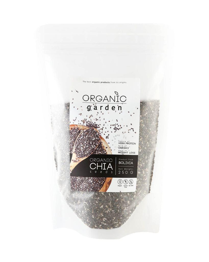 Organic Garden Chia Seed (250gm) | Organic Pavilion