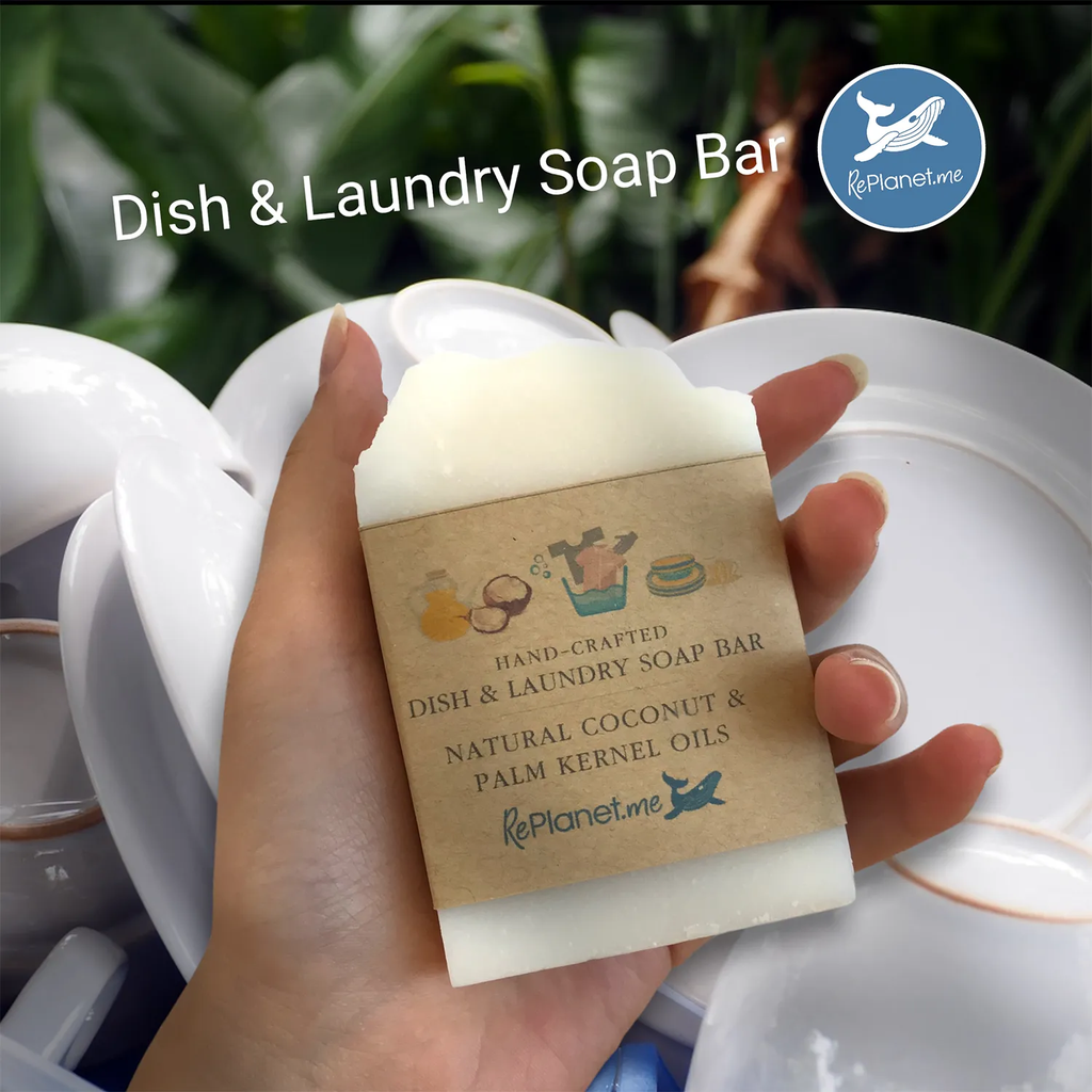 RePlanetMe Dish & Laundry Soap Bar สบู่ซักผ้า & ล้างจาน (100 g ...