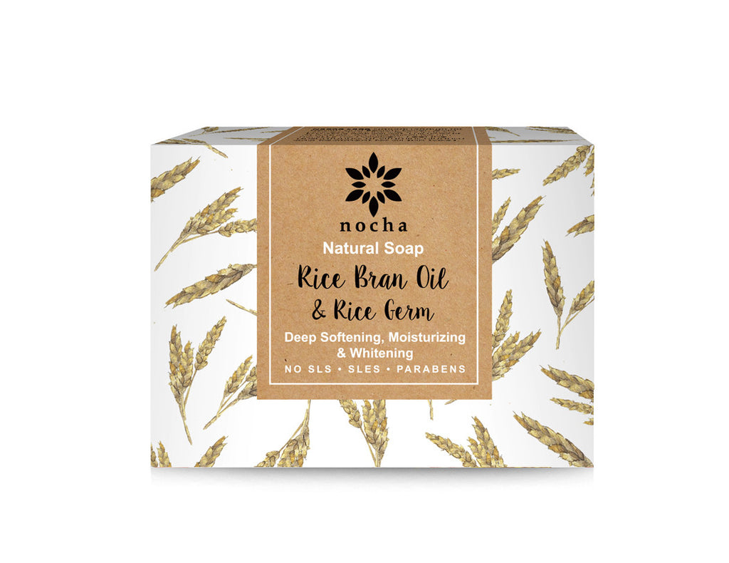 Nocha Rice Bran Oil and Gaba Soap (100gm) | Organic Pavilion
