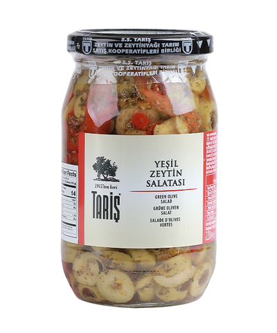 Taris Green Olive Salad - มะกอกเขียว ในน้ำปรุงรส ตราทาริส (370 g ...